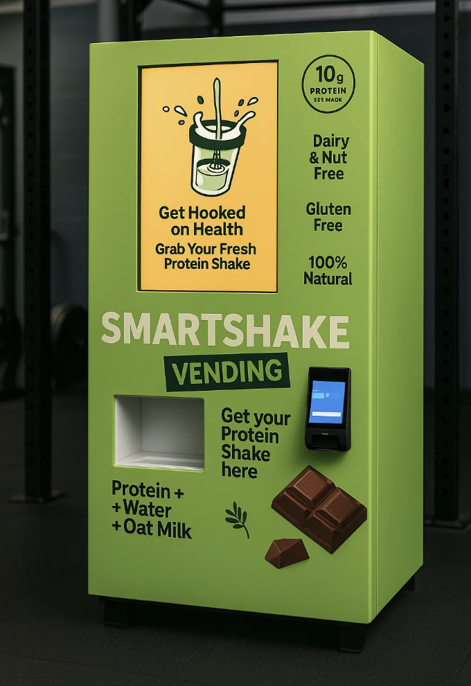 SmartShake Vending | Automated Protein Shakes for Gyms in India